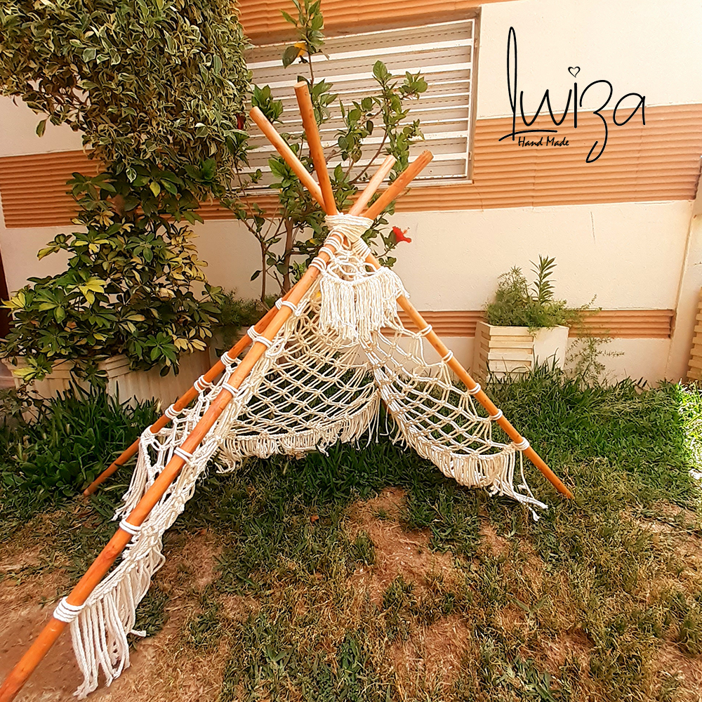 Tipi en macramé - Lwiza Hand Made