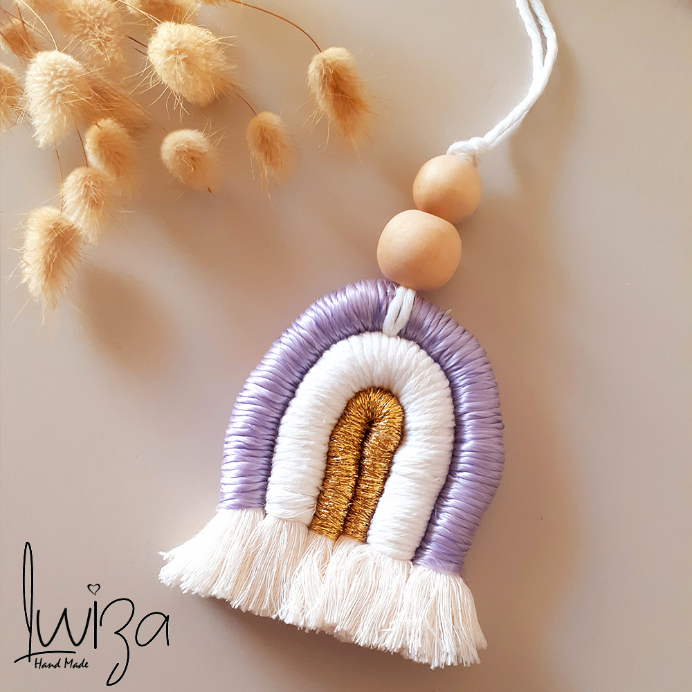 Arc en ciel macramé - Lwiza Hand Made