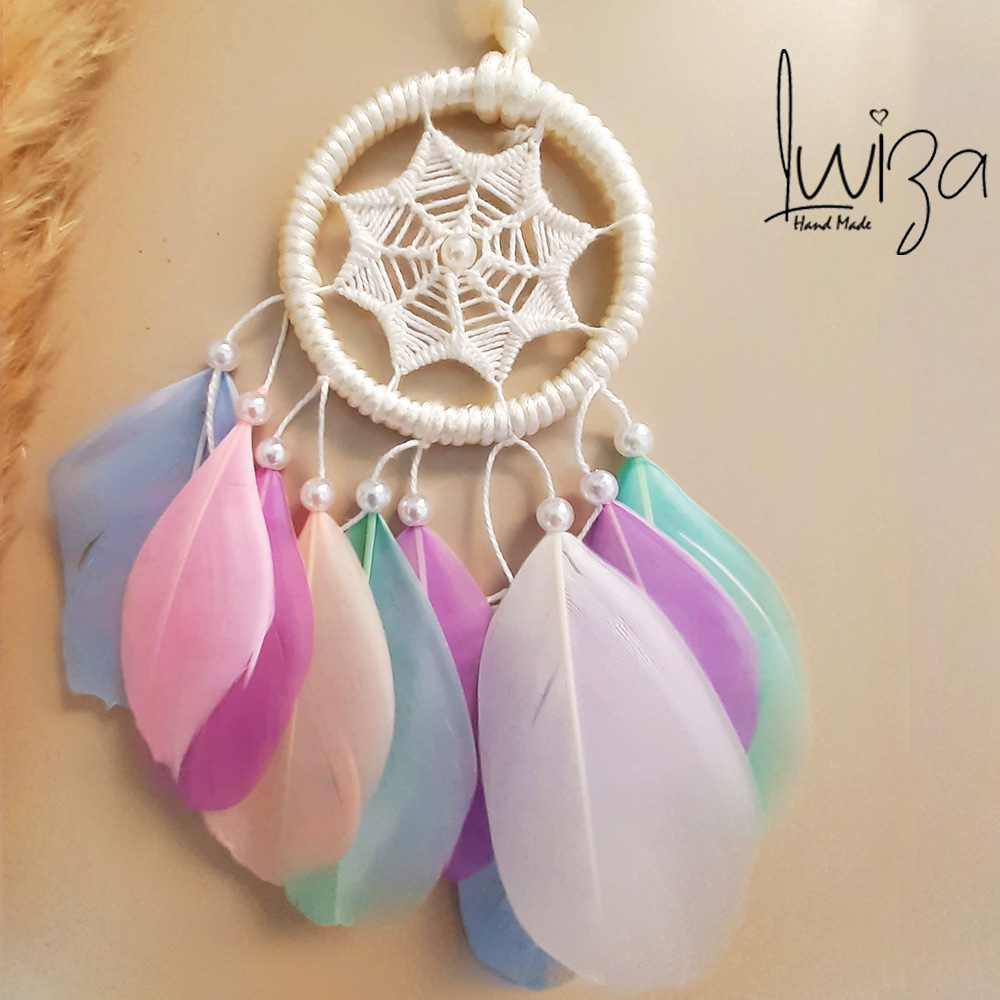 Dreamcatcher multicolore - Lwiza Hand Made