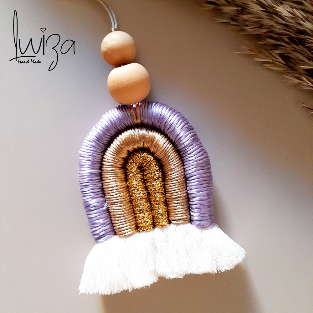Arc En Ciel en Macramé - Lwiza Hand Made
