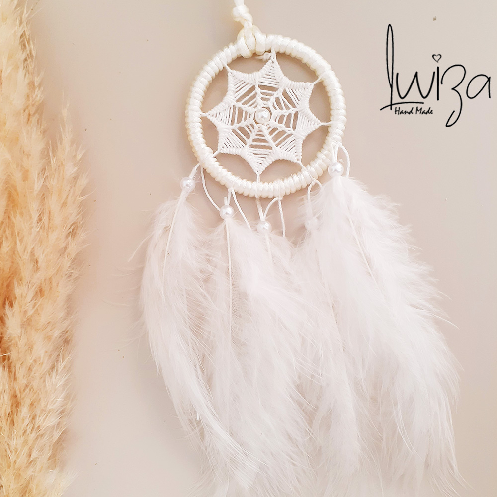 Dreamcatcher Blanc - Lwiza Hand Made