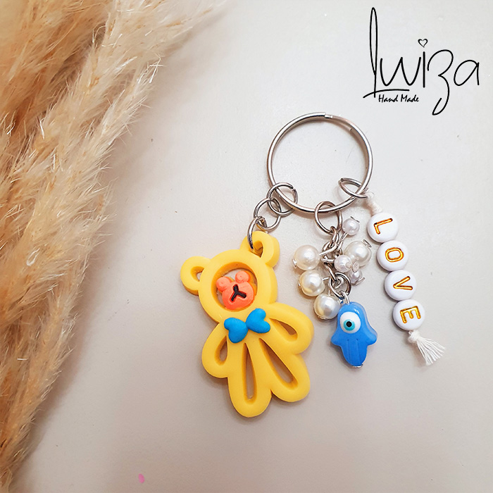 porte clé personnalisé - Lwiza Hand Made